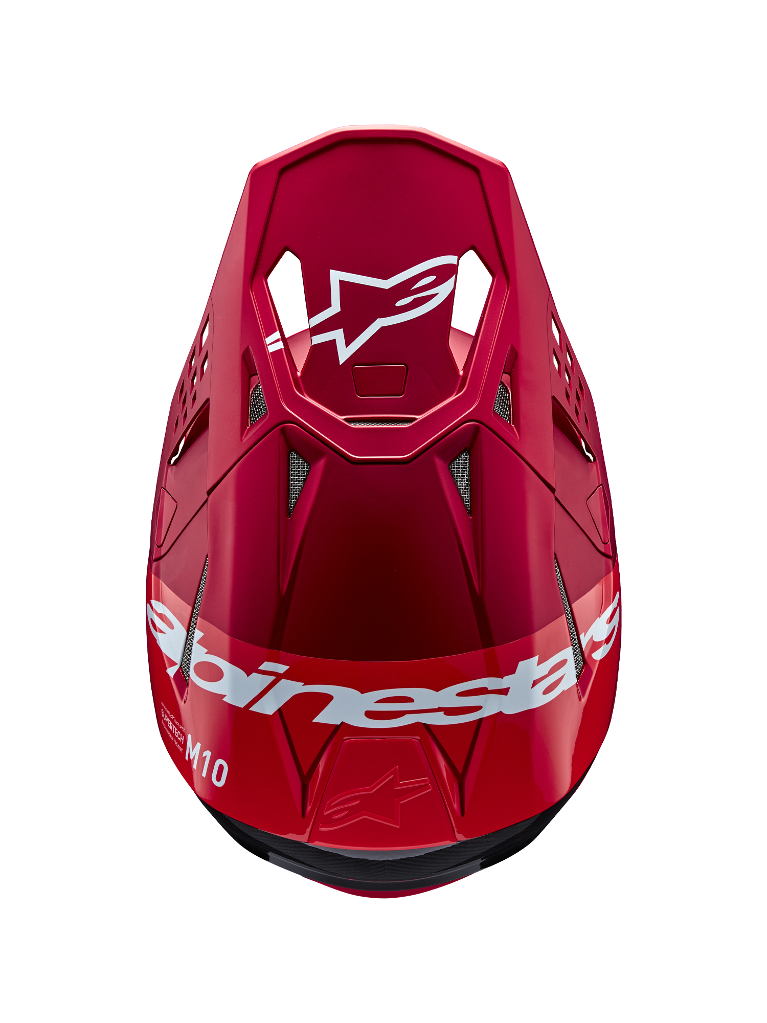 Supertech M10 Flood Helmet - RED MOTOCROSS Helmets | Alpinestars