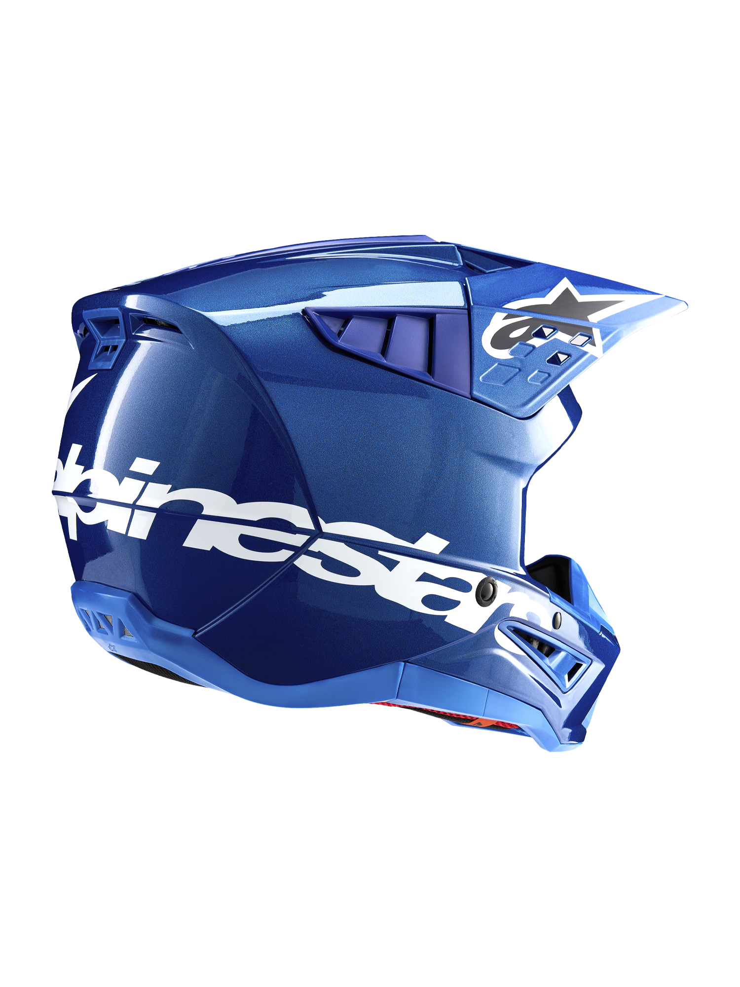 SM5 Corp Helmet - BLUE MOTOCROSS Helmets | Alpinestars
