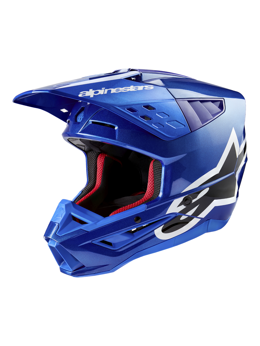 SM5 Corp Helmet - BLUE MOTOCROSS Helmets | Alpinestars® Official Store