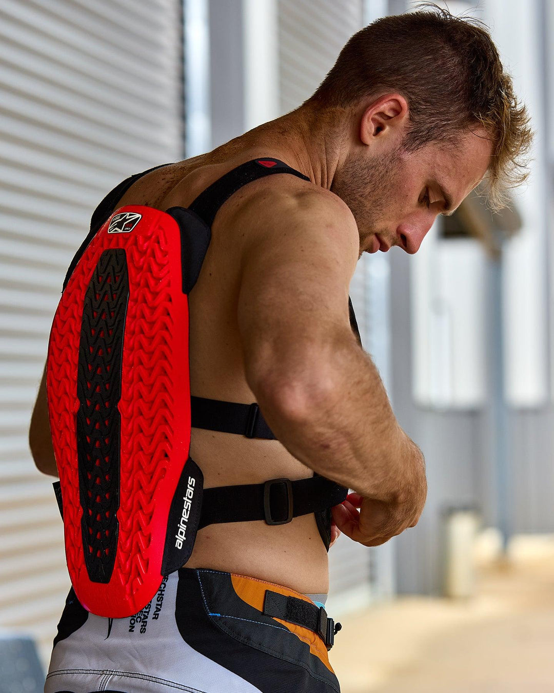 A-5 Plasma Chest Protector - Red MOTOCROSS Chest Protection | Alpinestars