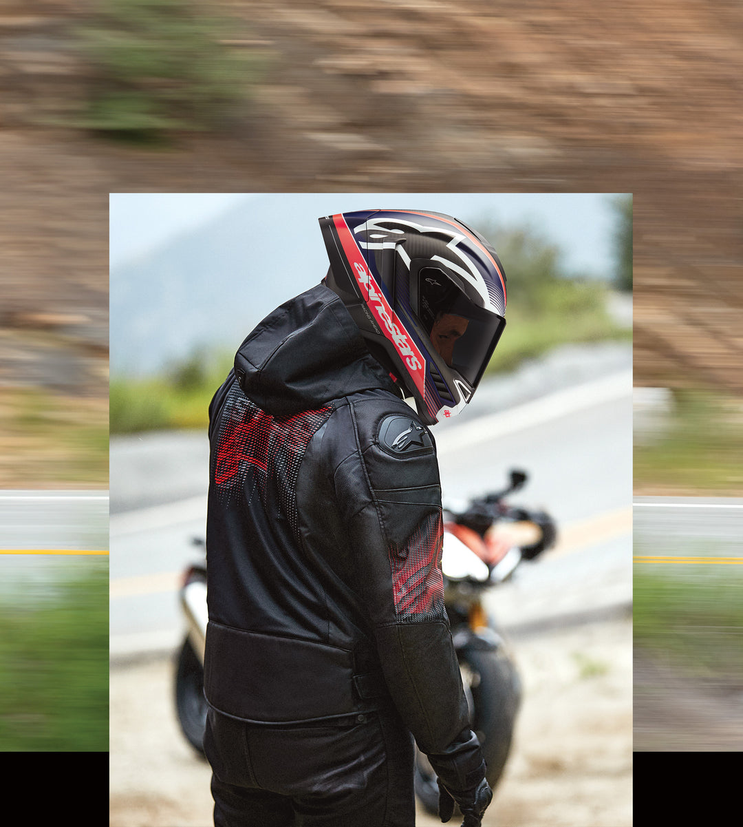 Zaca Air Venom WP Jacket - blue RACING Jackets | Alpinestars