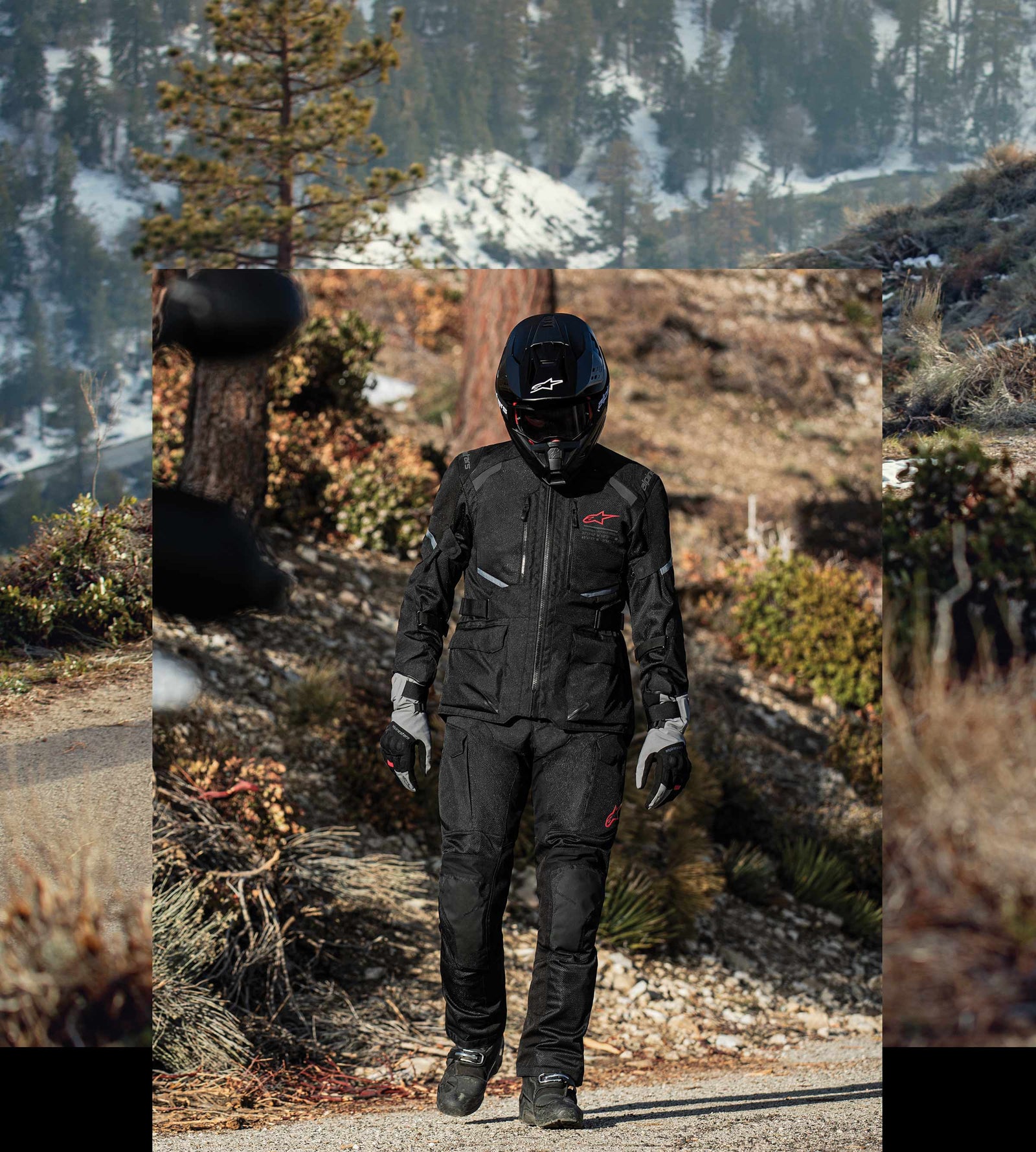 Andes Air Drystar® Pants - GRAY ADVENTURE Pants | Alpinestars