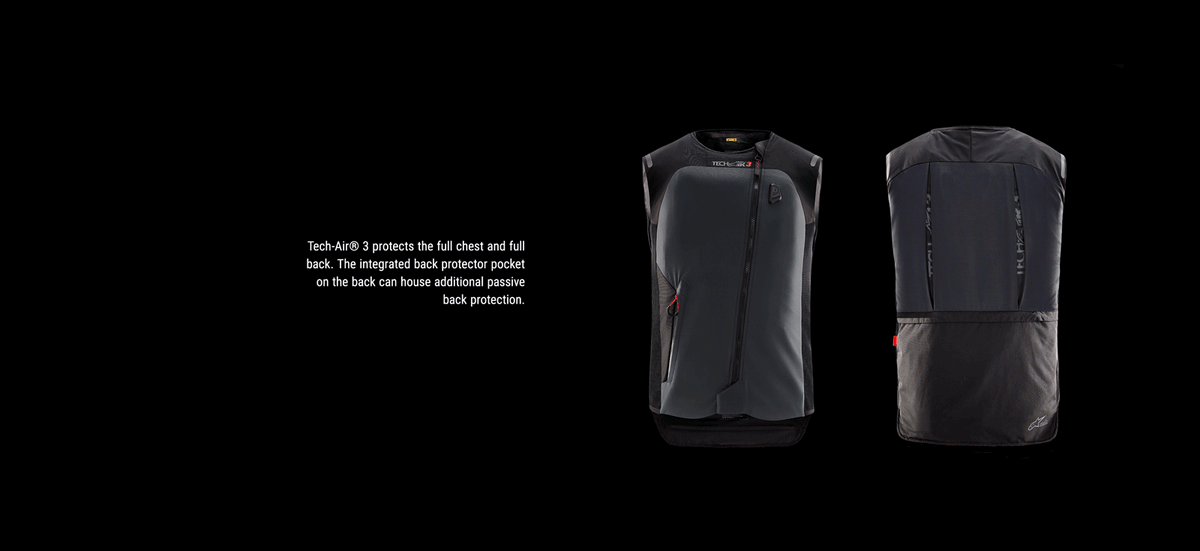 Women Stella Tech-Air® 3 System - BLACK RACING/SPORT Tech-Air Airbags ...